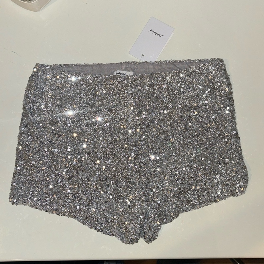 Subdued sequin mini shorts NWT - Gem